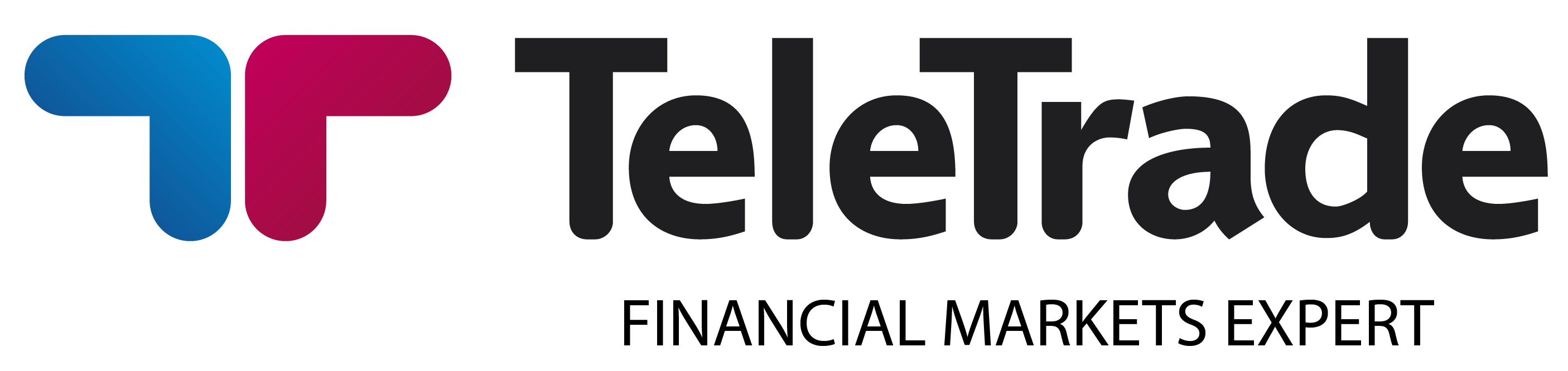 01 - Teletrade logo black w slogan – Renato Decarolis
